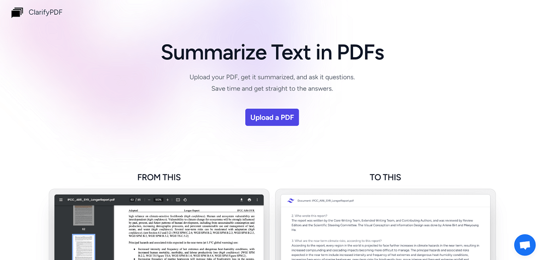 ClarifyPDF - Best AI apps of 2024