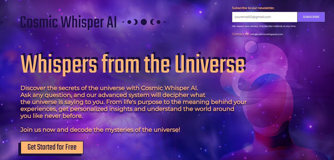 Cosmic Whisper AI - Best AI apps of 2024