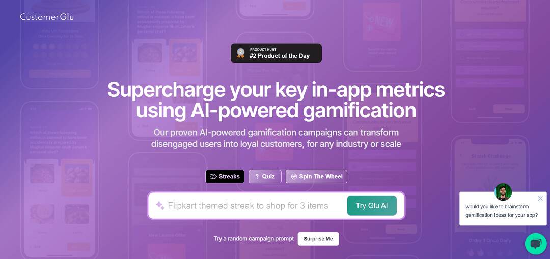 CustomerGlu - Best AI apps of 2024