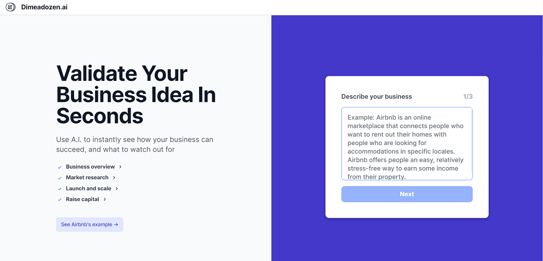 Dimeadozen.ai - Best AI apps of 2024