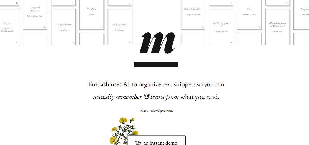 Emdash - Best AI apps of 2024
