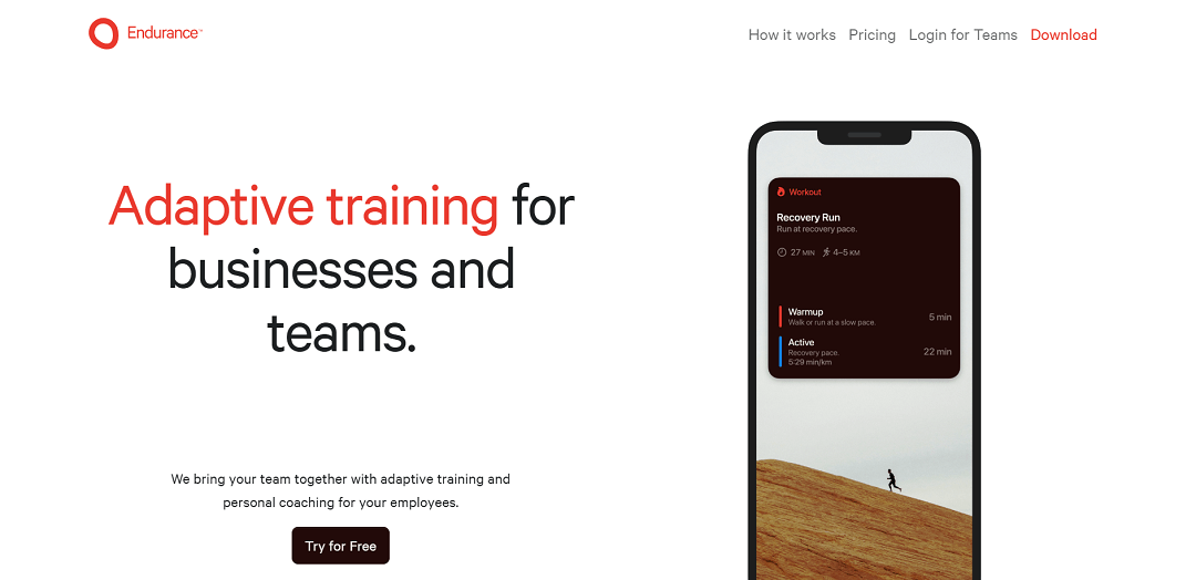 Endurance - Best AI apps of 2024