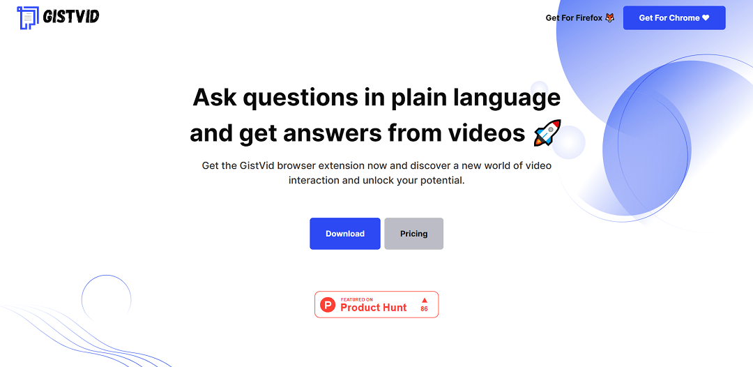 GistVid - Best AI apps of 2024