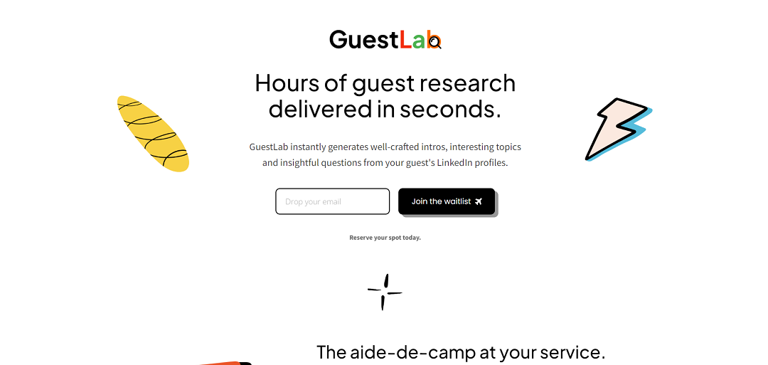 GuestLab - Best AI apps of 2024