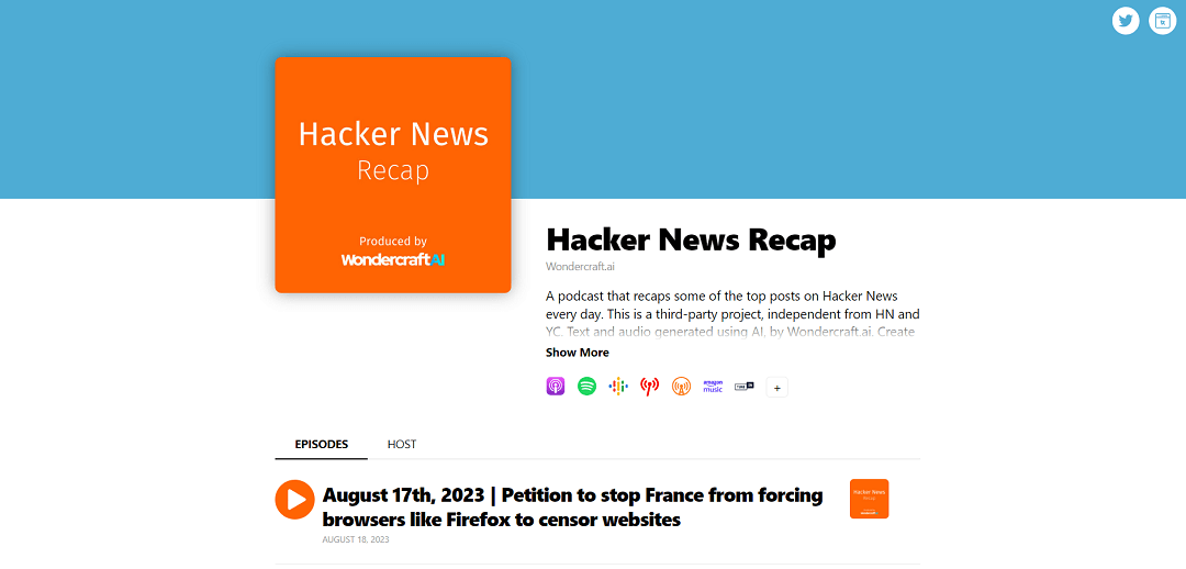Hacker News Recap - Best AI apps of 2024