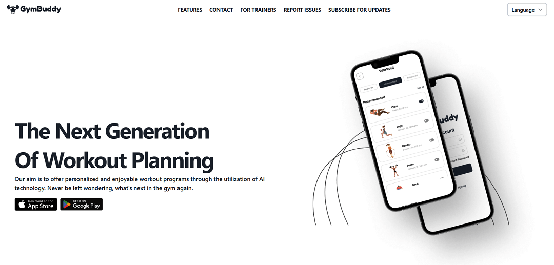 GymBuddy - Best AI apps of 2024