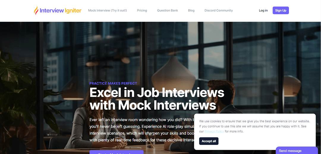 InterviewIgniter - Best AI apps of 2024