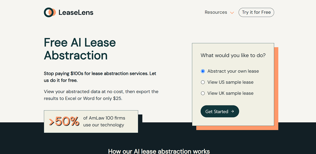 LeaseLens - Best AI apps of 2024