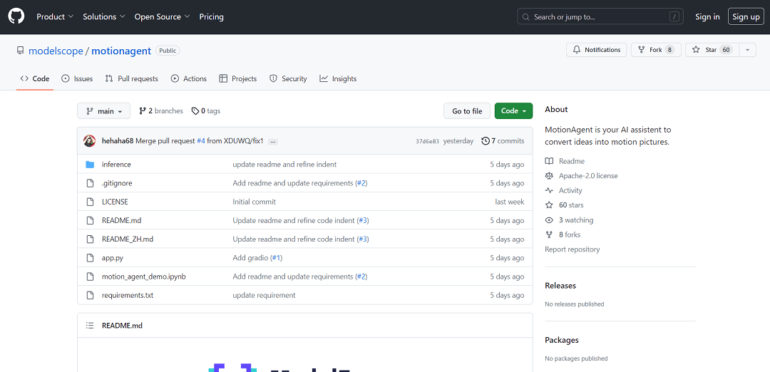 Motionagent - Best AI apps of 2024