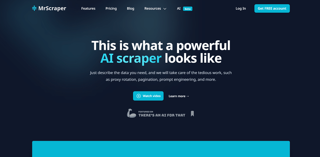MrScraper - Best AI apps of 2024