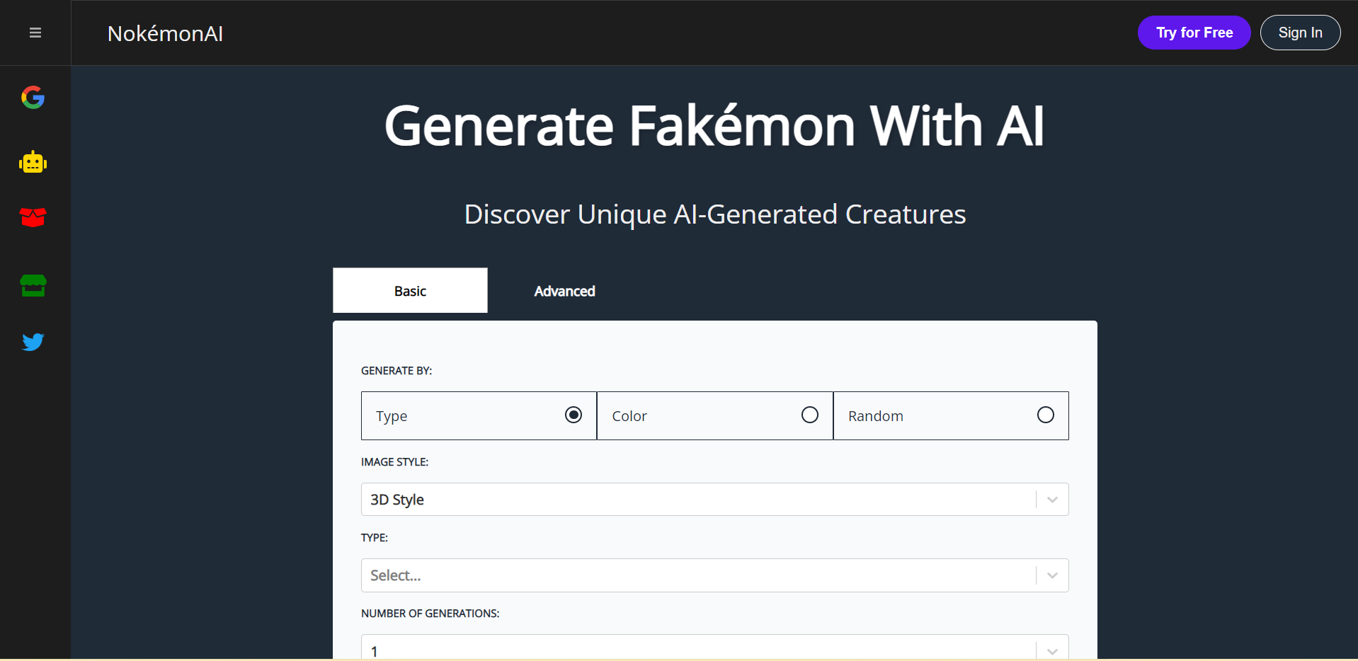 NokémonAI - Best AI apps of 2024
