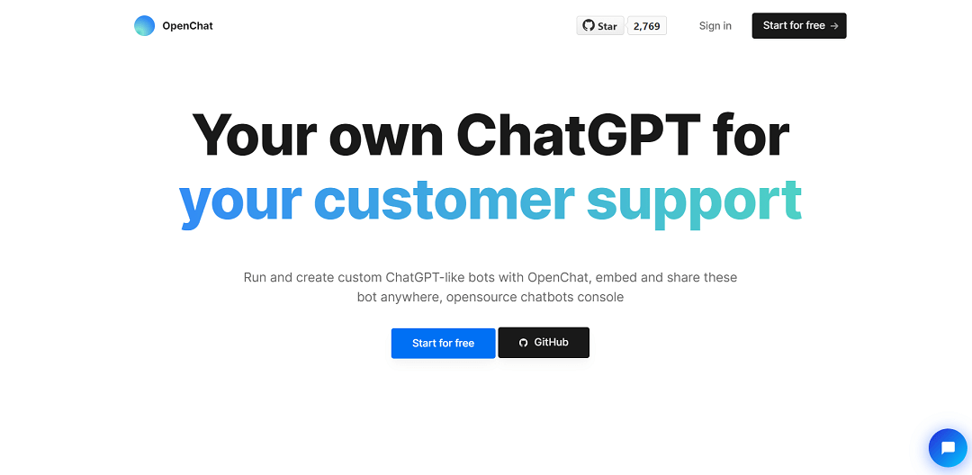 OpenChat - Best AI apps of 2024