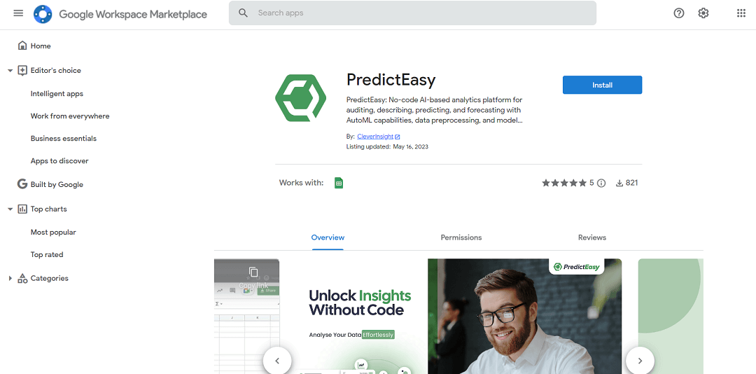 PredictEasy - Best AI apps of 2024