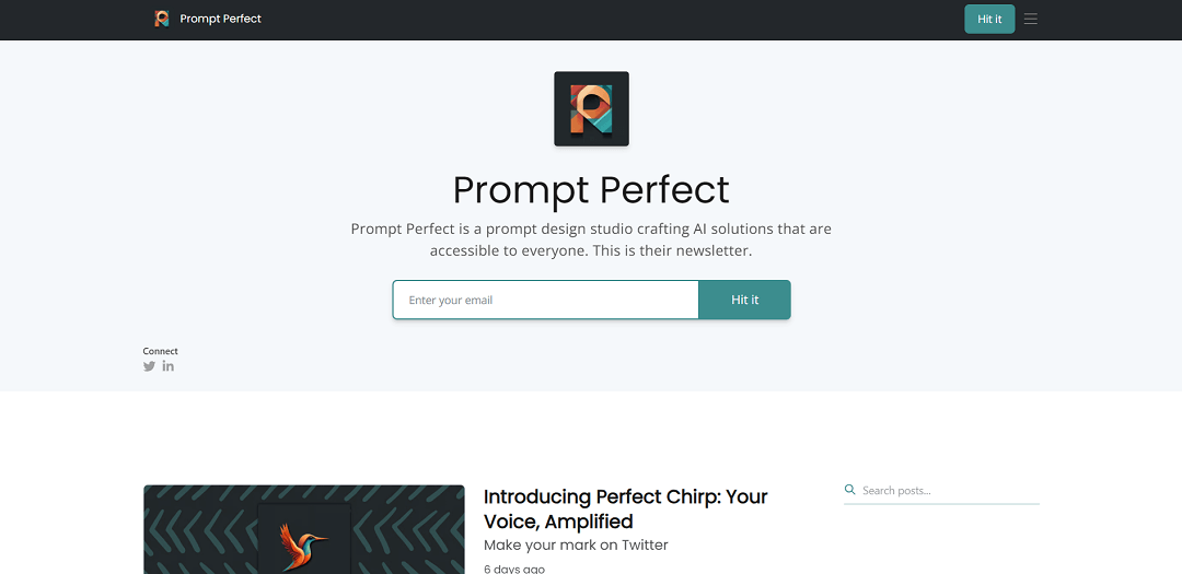 Prompt Perfect - Best AI apps of 2024