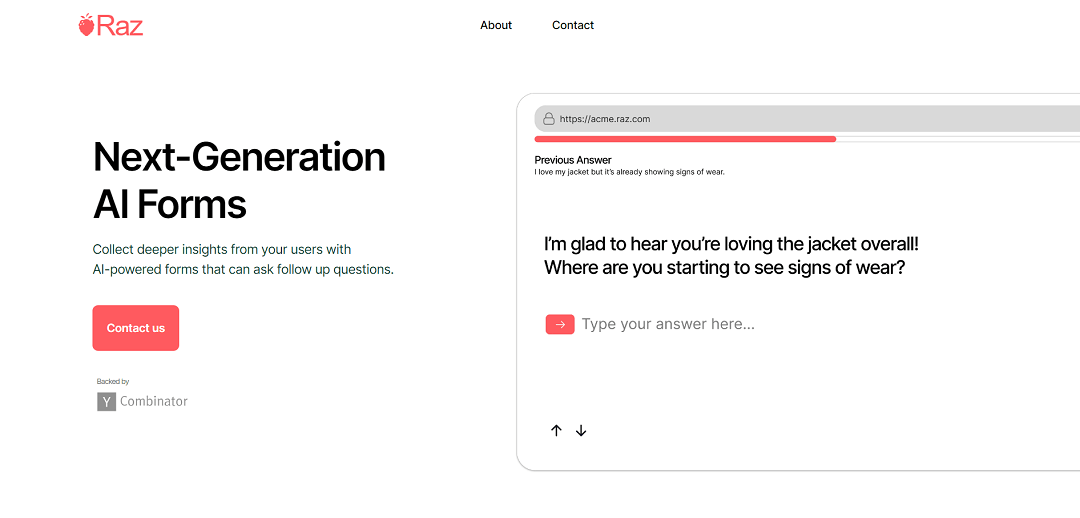 Raz - Best AI apps of 2024