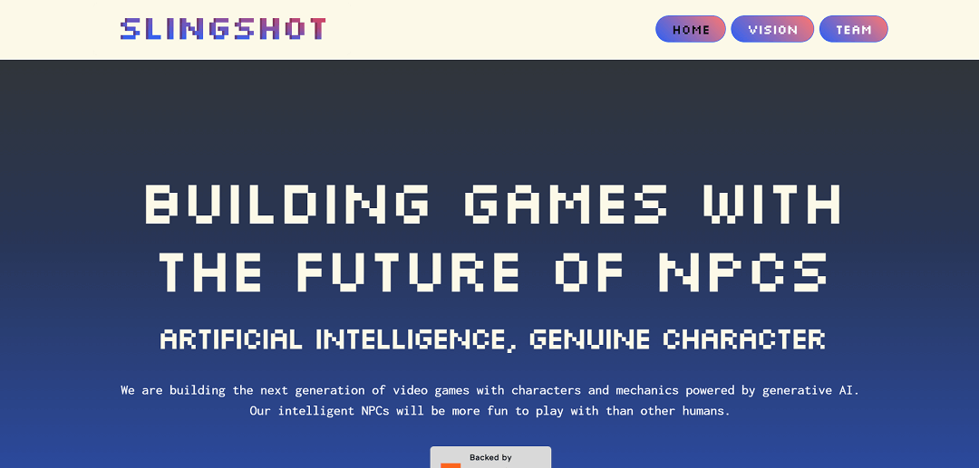 Slingshot - Best AI apps of 2024