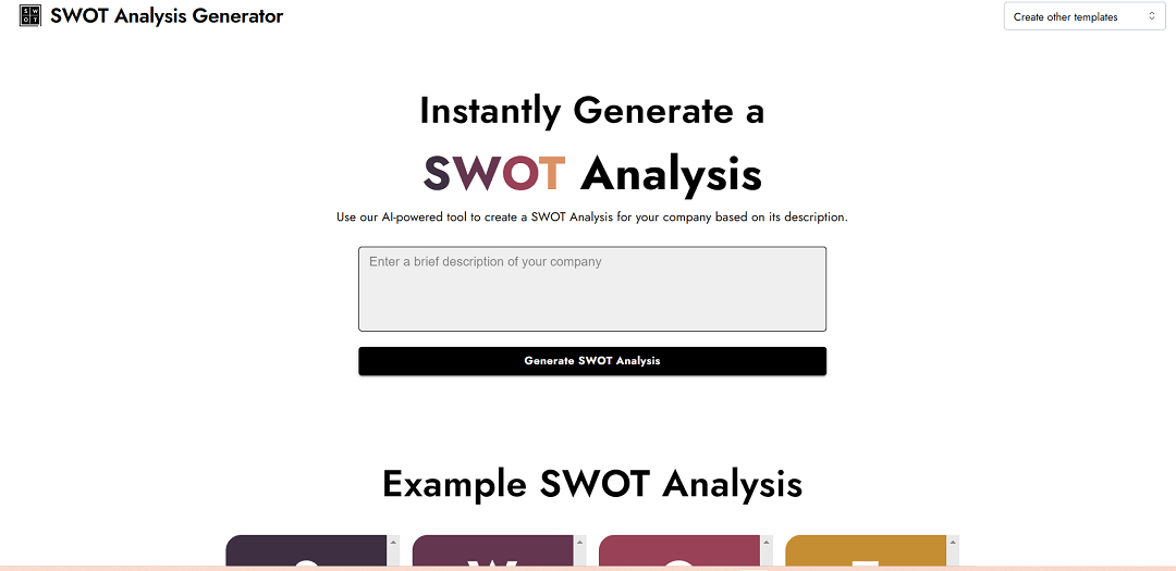 SWOT Analysis - Best AI apps of 2024