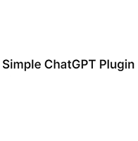 Simple ChatGPT Plugin - Best AI apps of 2024