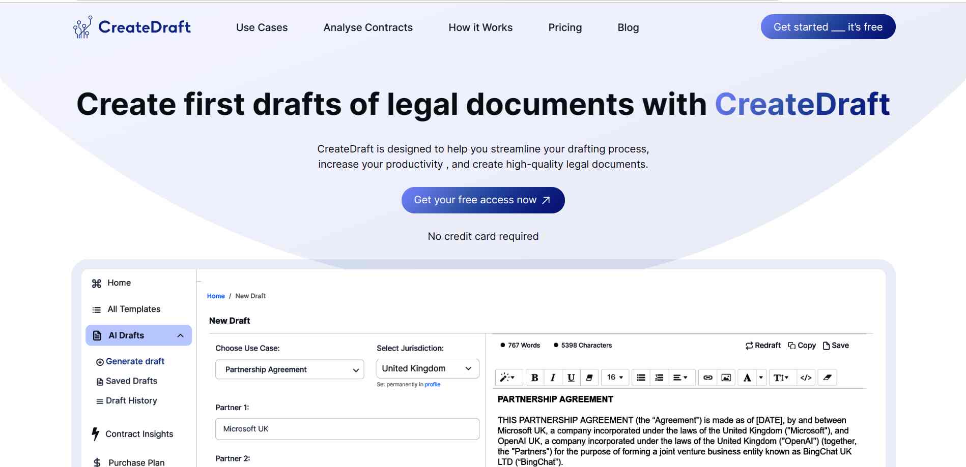 CreateDraft - Best AI apps of 2024