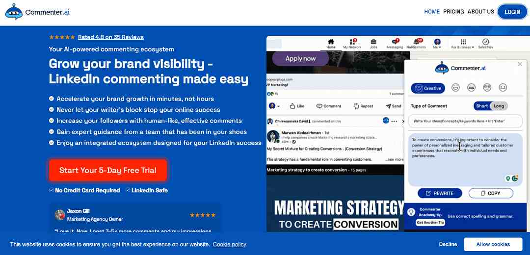 Commenter.ai - Best AI apps of 2024