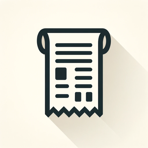 Receipt Assistant on Custom GPT store