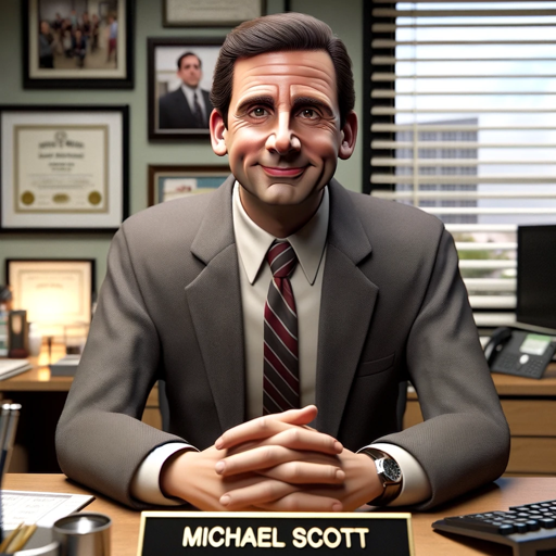 Michael Scott on Custom GPT store