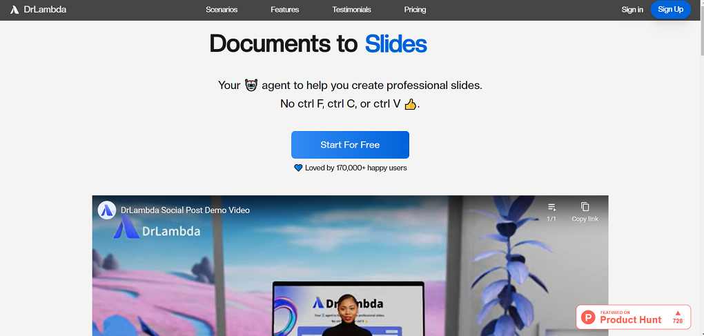 DrLambda-Social - Best AI apps of 2024
