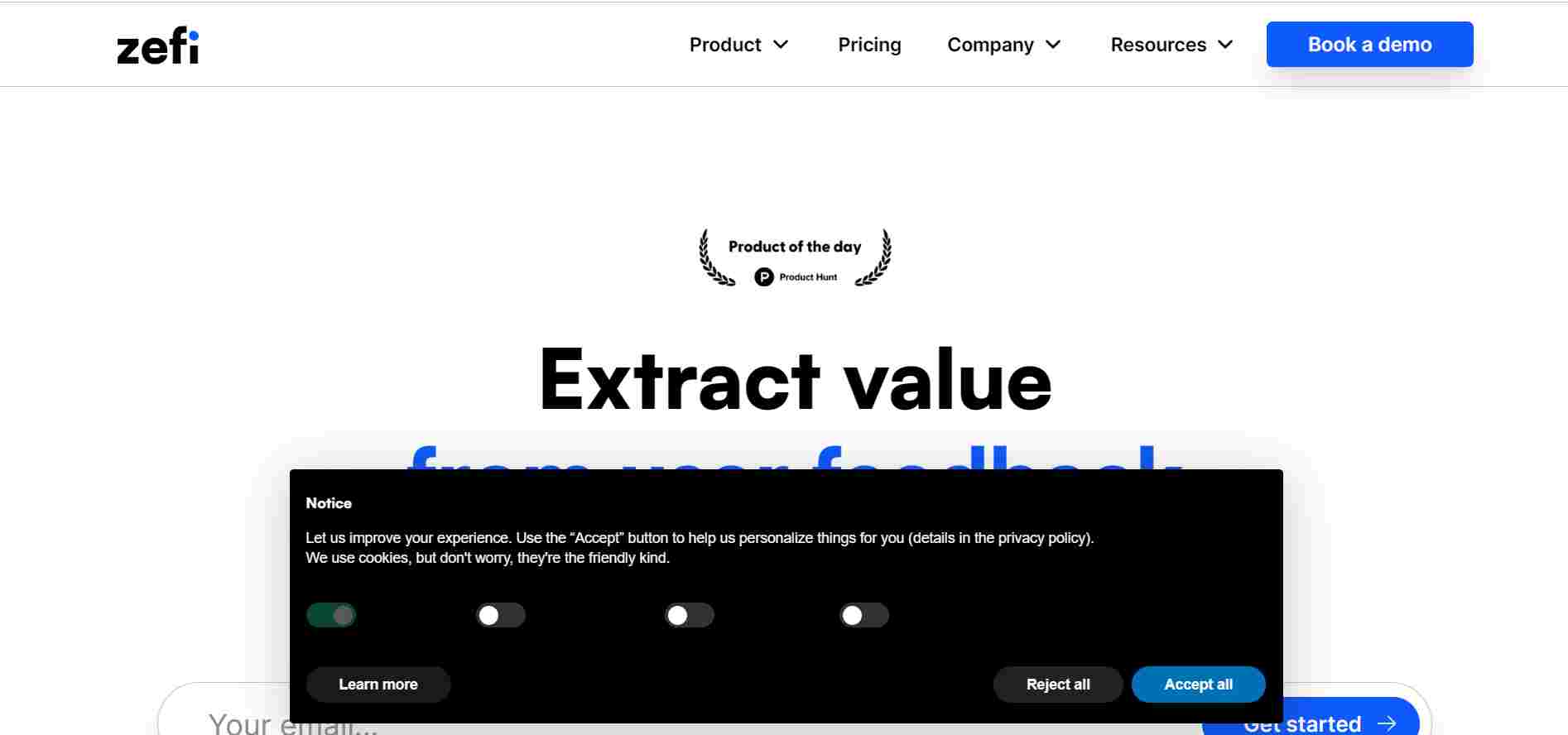 Zefi.ai - Best AI apps of 2024