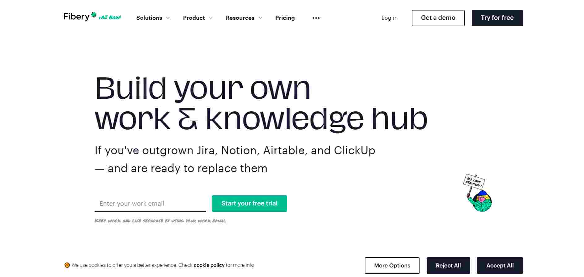 Fibery - Best AI apps of 2024