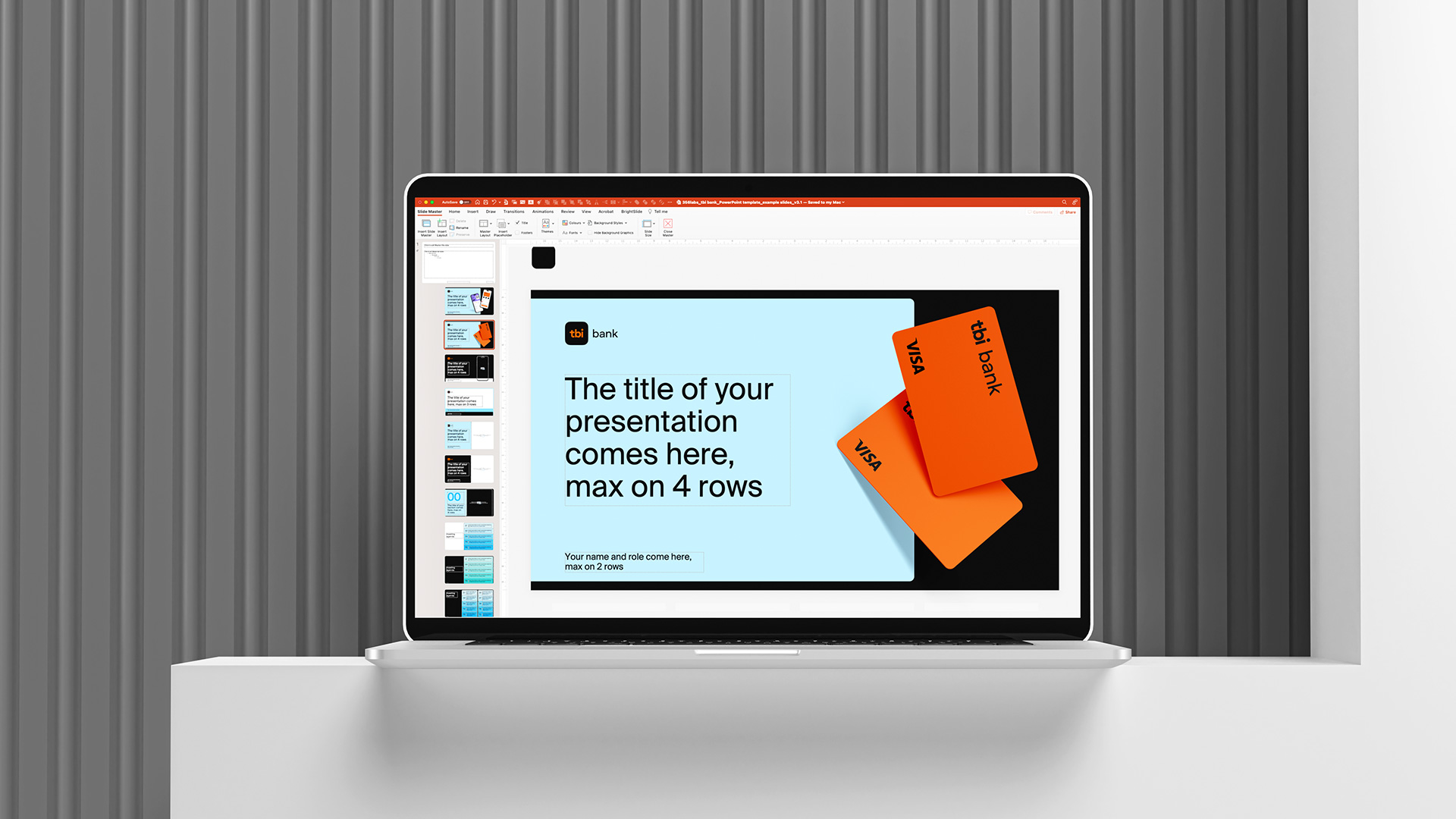 A proper PowerPoint template | 356labs