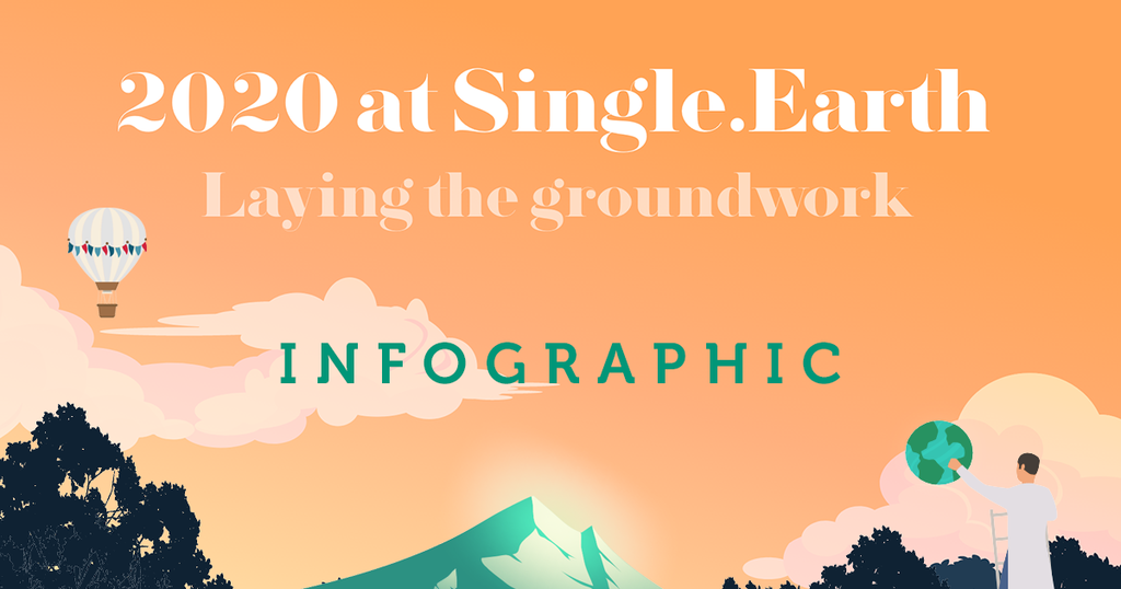 An epic Infographic of 2020 at Single.Earth