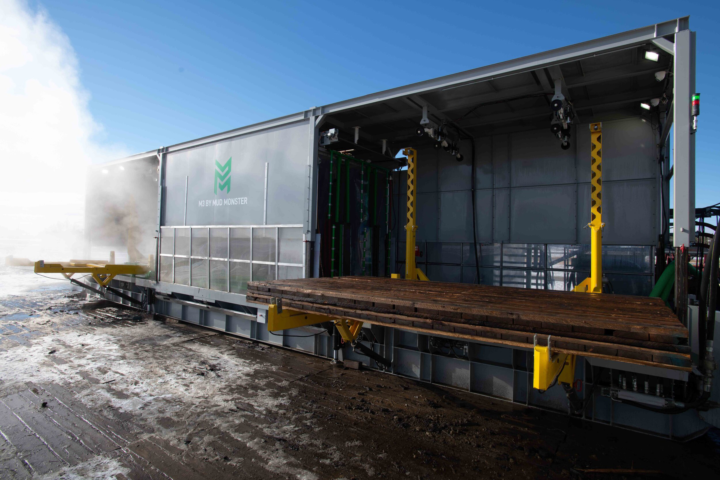 Mobile Automated Rig Mat Washing – MAC Environmental