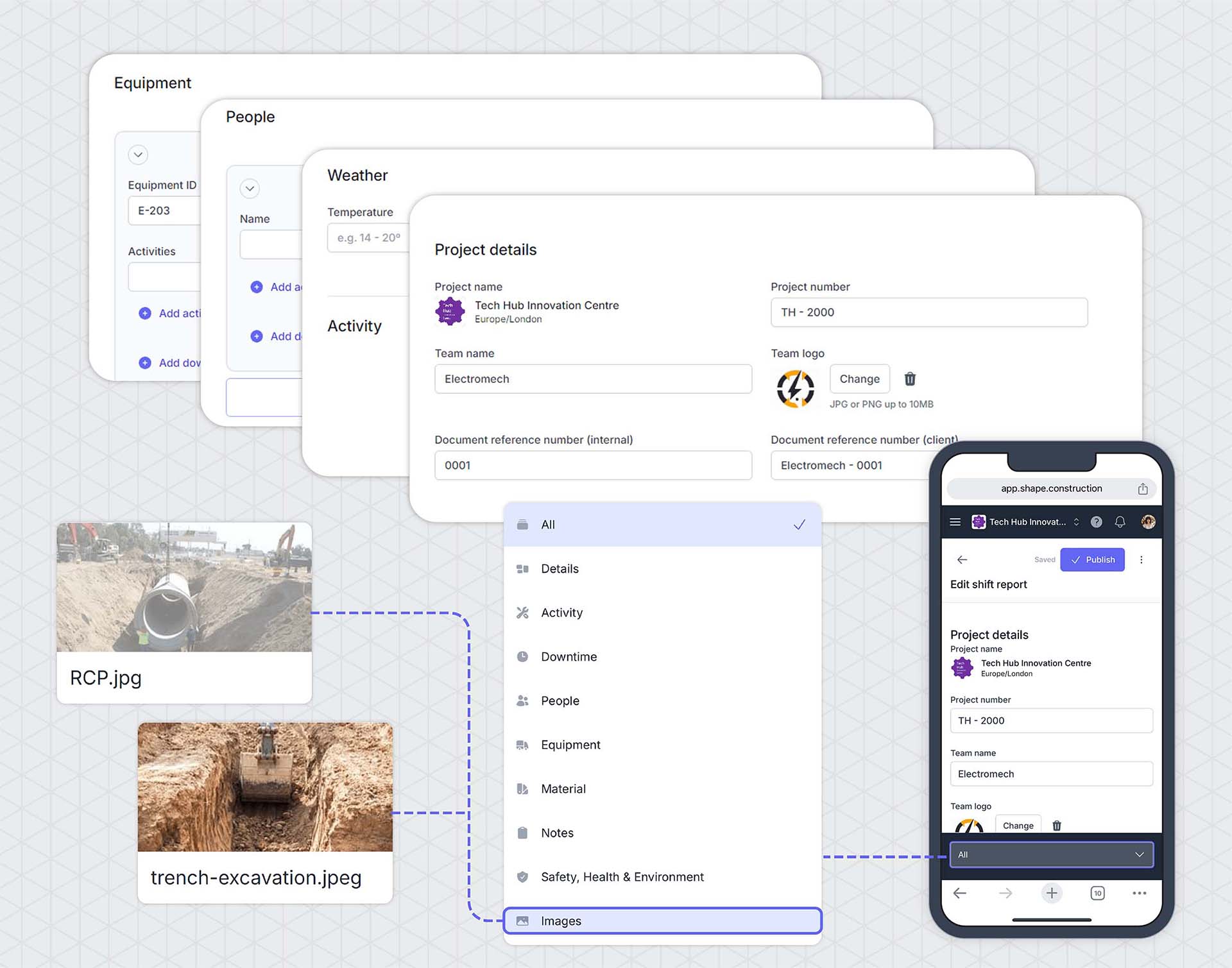 Construction Daily Reports | Shape