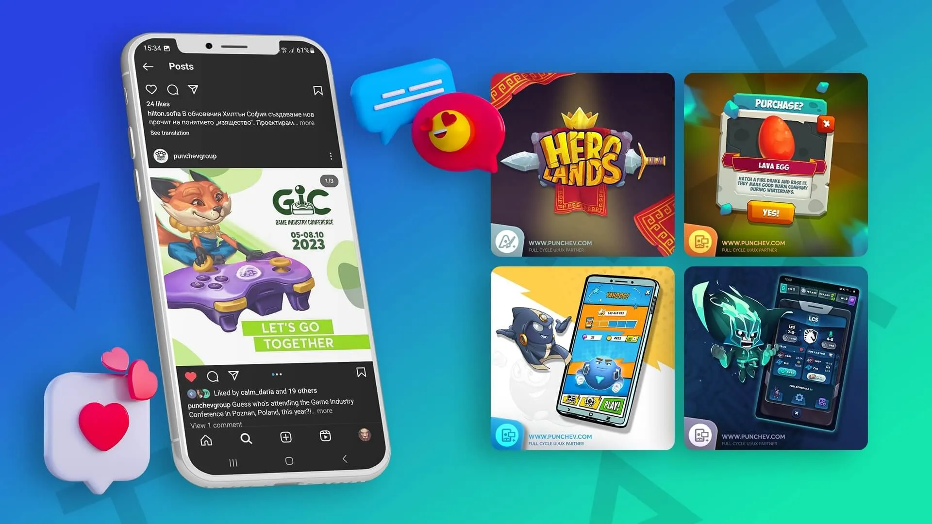 PUNCHev Group — Game Design Studio