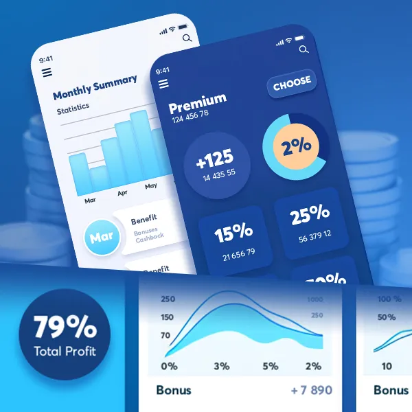 Banking & Finance UI/UX Website & App Design — PUNCHev Group