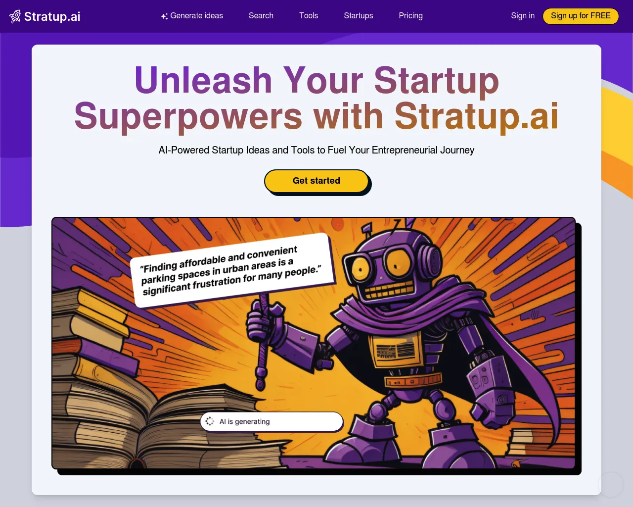 Explore Stratup.ai 2024: The Ultimate AI Guide - Pricing, Review ...