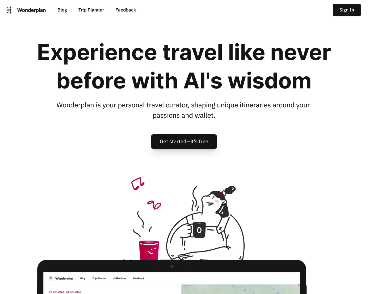 Explore Wonderplan 2024: The Ultimate AI Guide - Pricing, Review & Capabilities | Monkey Ai Tools