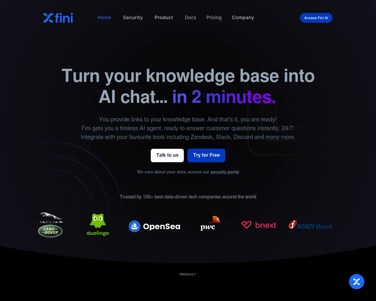 Explore Fini 2024: The Ultimate AI Guide - Pricing, Review & Capabilities | Monkey Ai Tools