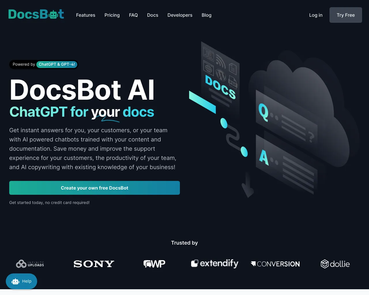 Explore DocsBot AI 2024: The Ultimate AI Guide - Pricing, Review & Capabilities | Monkey Ai Tools