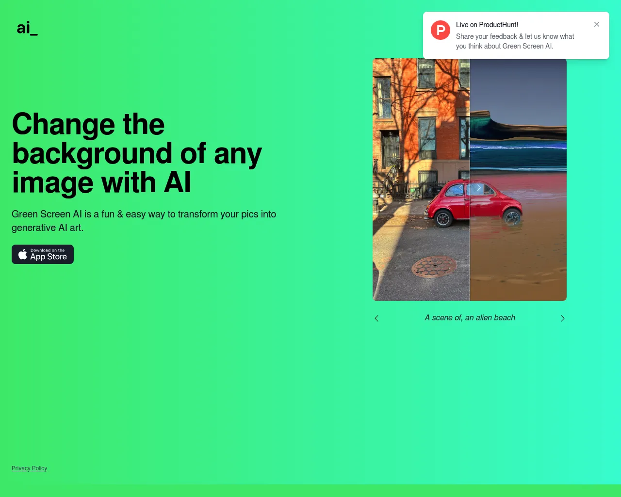 Explore Green Screen AI 2024: The Ultimate AI Guide - Pricing, Review ...