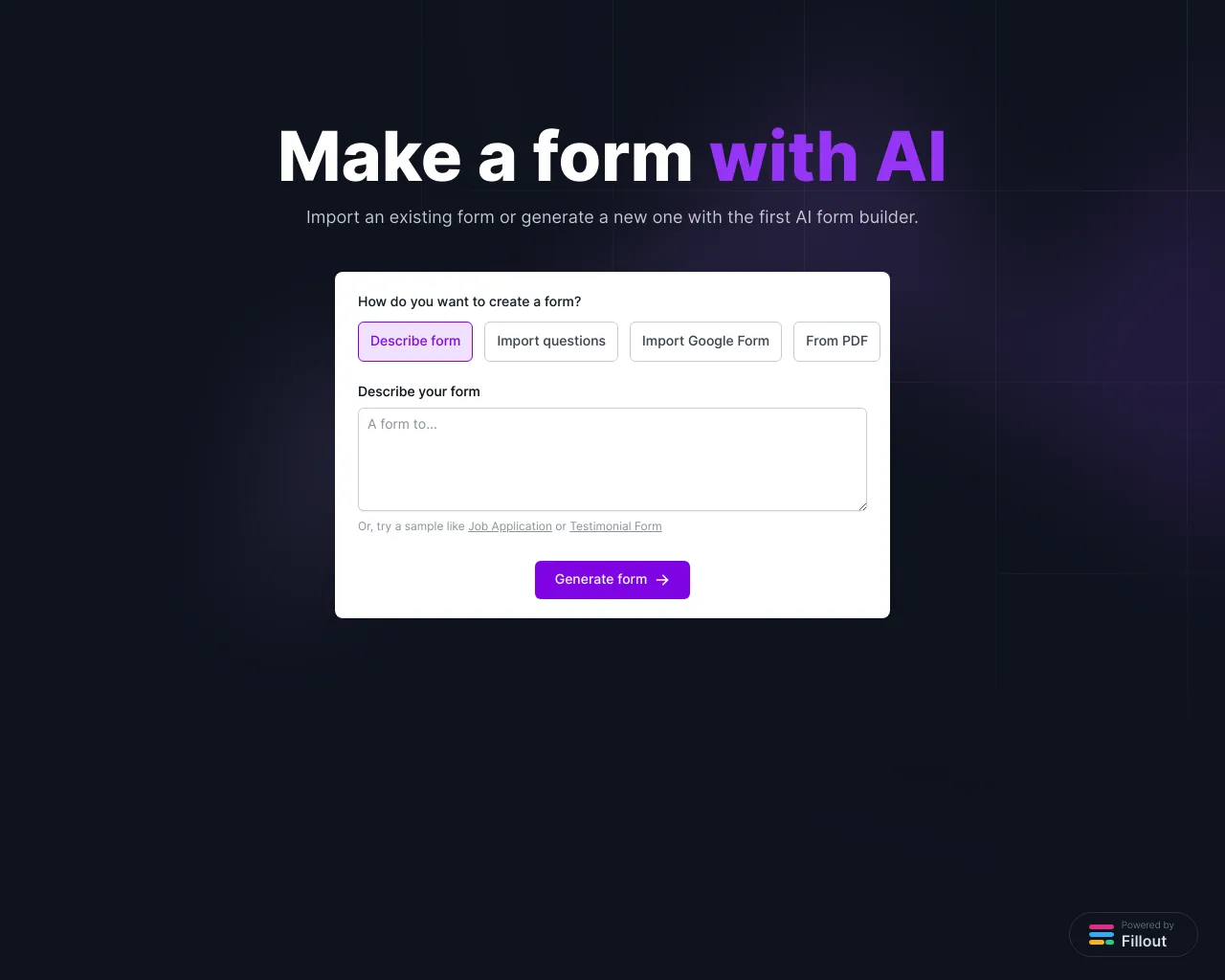 Explore AI Form Builder 2024: The Ultimate AI Guide - Pricing, Review & Capabilities | Monkey Ai ...