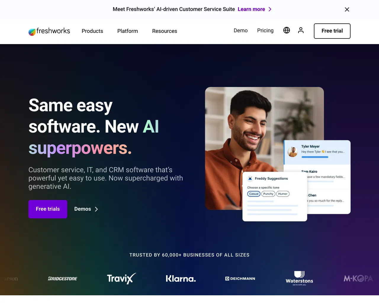 Explore Freshworks 2024: The Ultimate AI Guide - Pricing, Review & Capabilities | Monkey Ai Tools