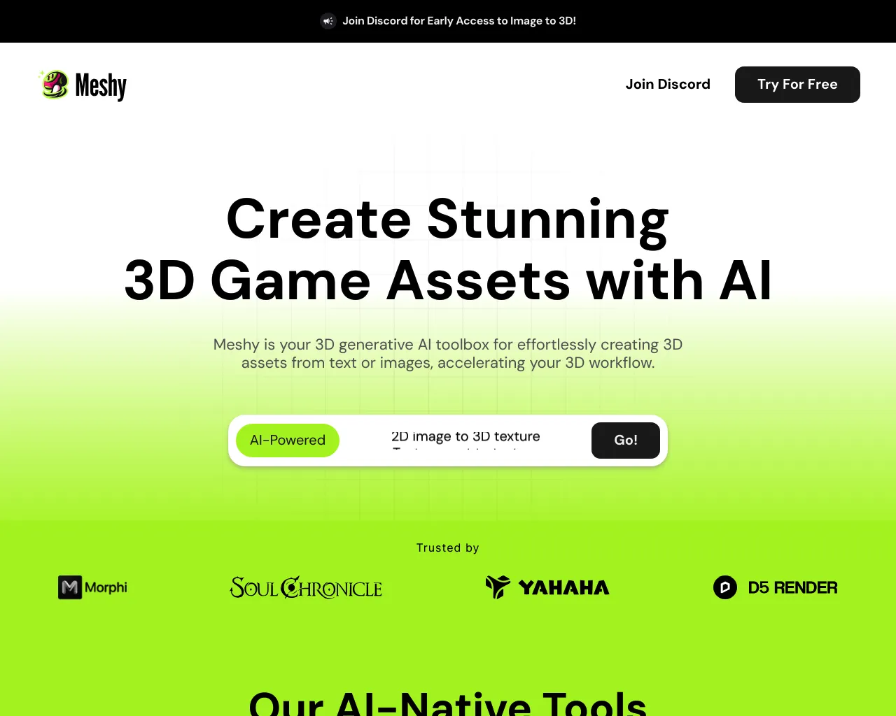 Explore Meshy 2024: The Ultimate AI Guide - Pricing, Review & Capabilities | Monkey Ai Tools