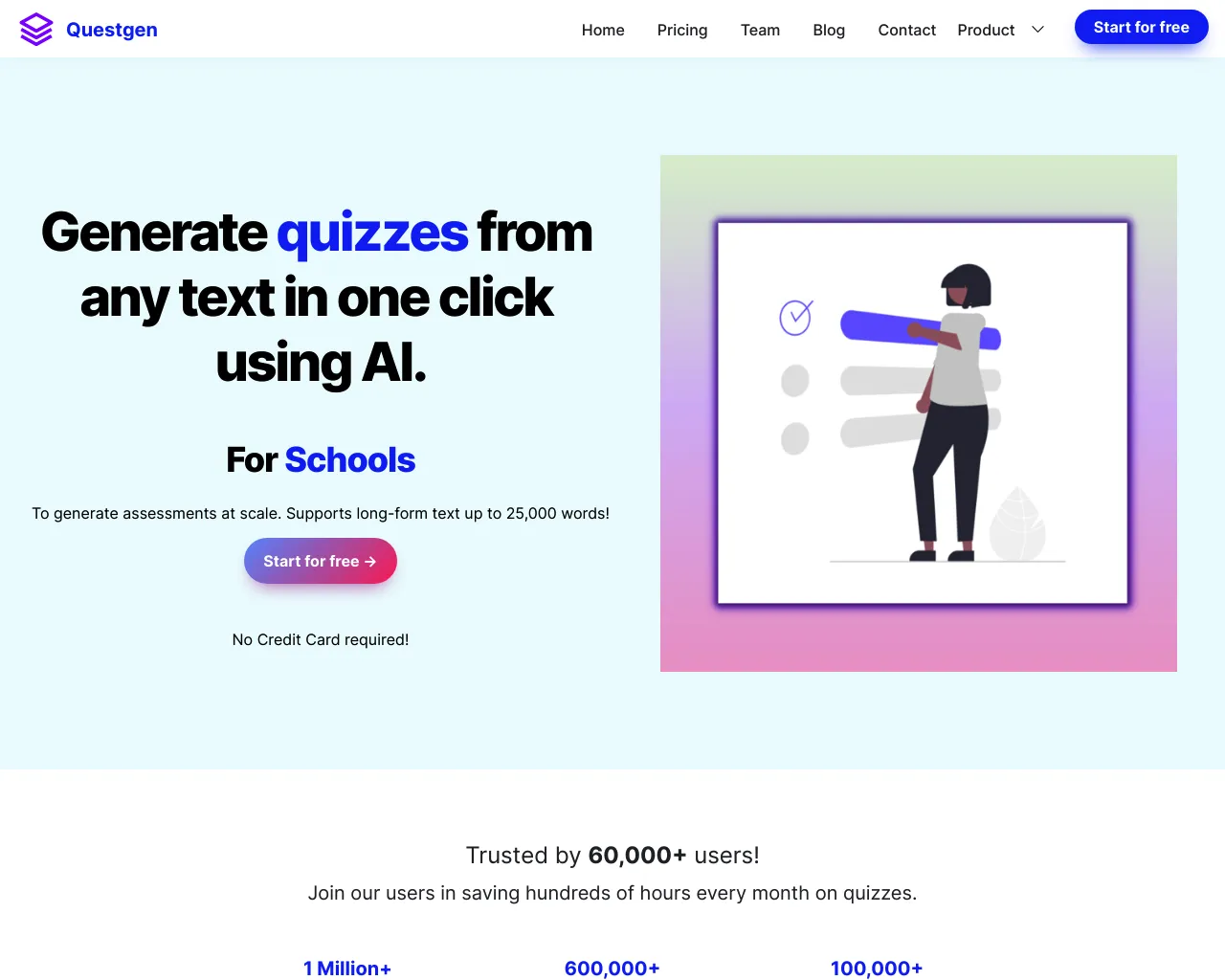 Explore Questgen 2024: The Ultimate AI Guide - Pricing, Review & Capabilities | Monkey Ai Tools