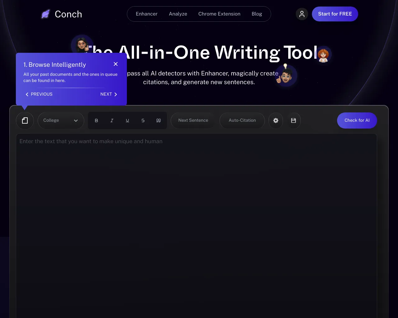 Explore Conch 2024: The Ultimate AI Guide - Pricing, Review ...