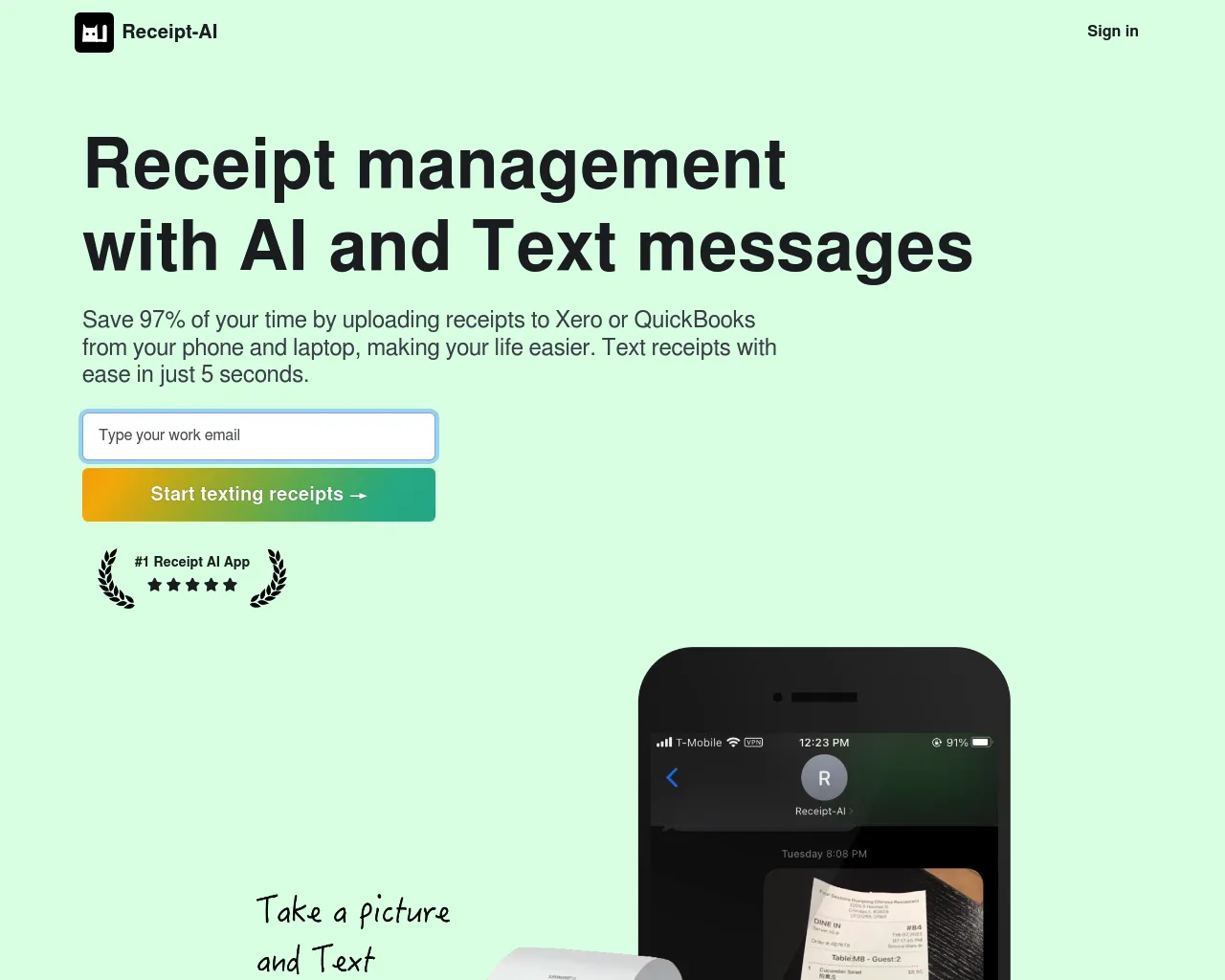 Explore Receipt AI 2024: The Ultimate AI Guide - Pricing, Review & Capabilities | Monkey Ai Tools