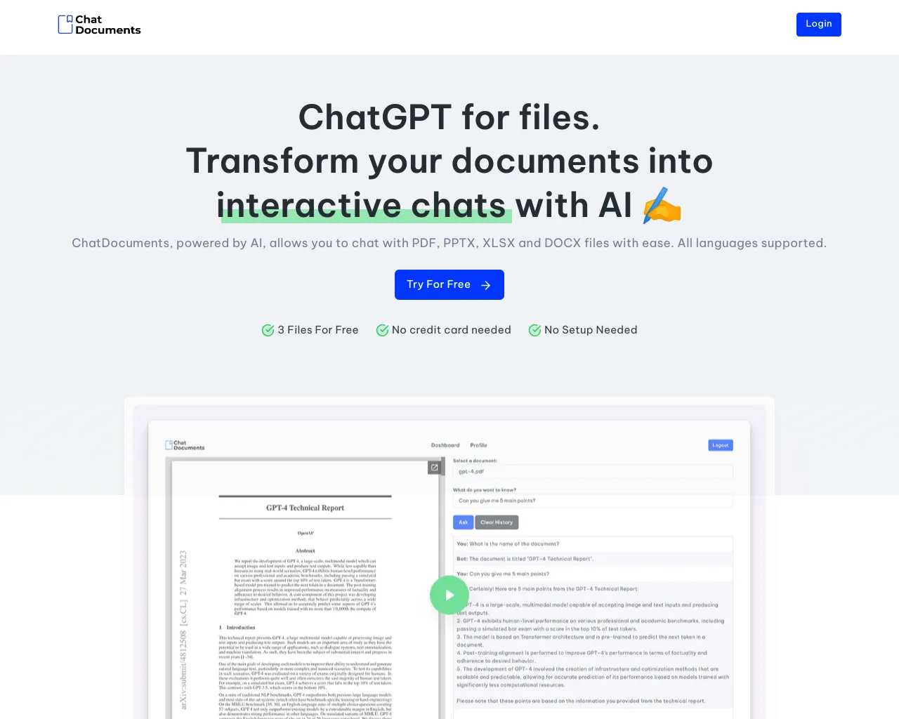 Explore Chat Documents 2024: The Ultimate AI Guide - Pricing, Review & Capabilities | Monkey Ai ...