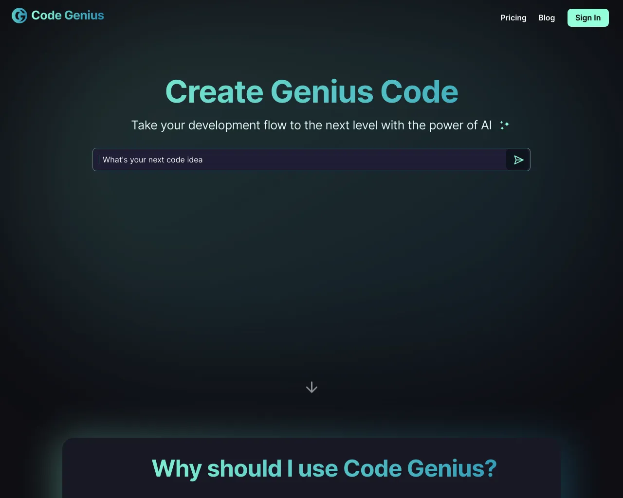 Explore Code-genius 2024: The Ultimate AI Guide - Pricing, Review ...