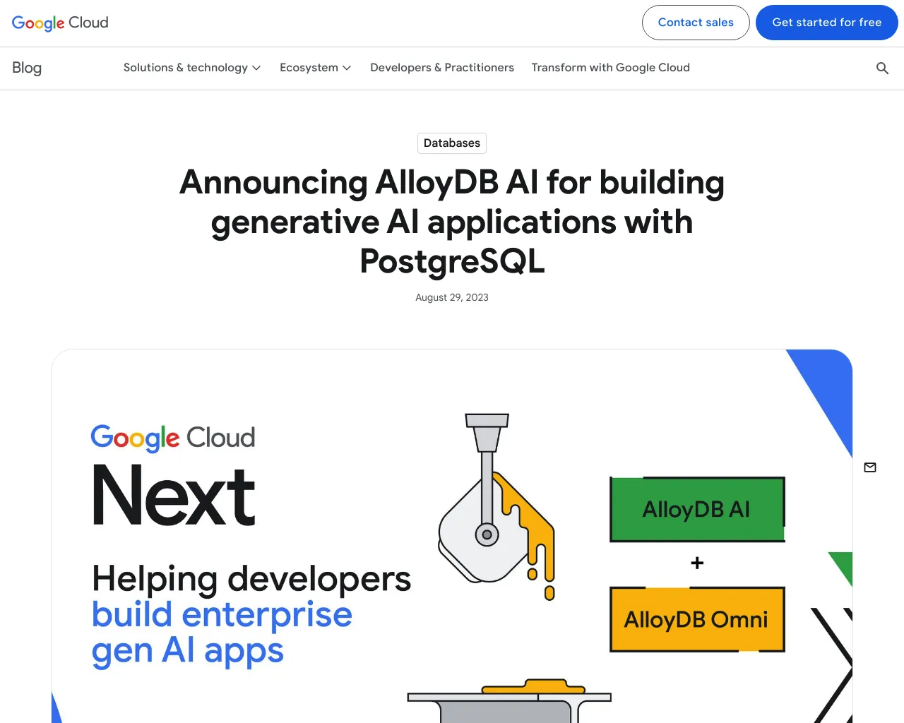 Explore AlloyDB 2024: The Ultimate AI Guide - Pricing, Review & Capabilities | Monkey Ai Tools