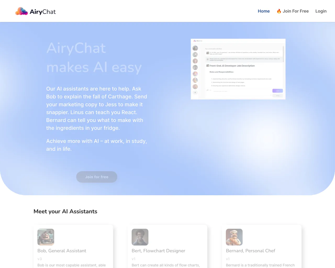 Explore AiryChat 2024: The Ultimate AI Guide - Pricing, Review & Capabilities | Monkey Ai Tools